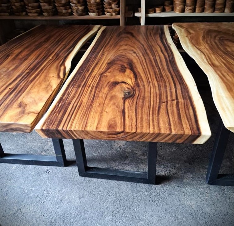 Wooden Natural Dining Tables | Kayon Decor